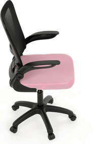 Juniorská židle SMARTSIT - růžová síťovina