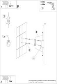 Nástěnné svítidlo SOLLUX PASTELO 2 zlaté G9 2x8W bez žárovky SL.1179