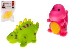 Dinosaurus do vody stříkací plast 3 druhy v sáčku 11x16cm 0m+ (1 ks)
