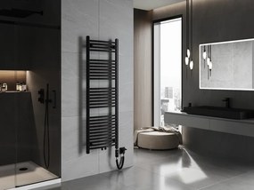 Mexen Ares, elektrické topné těleso 1500x500 mm + topná tyč 600 W, černá, W102-1500-500-2600-70