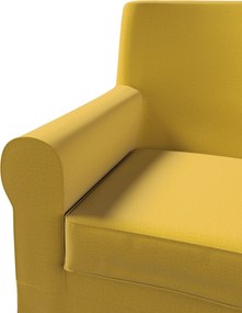 Potah na křeslo IKEA Ektorp Jennylund barva žlutá látka sametová