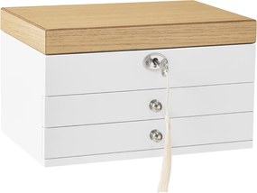 3-podlažní organizér na šperky 17 x 25 x 15 cm