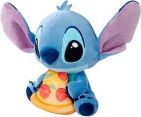 SIMBA Plyšák Stitch s pizzou / 25 cm / Disney Stitch / od 0 měsíců