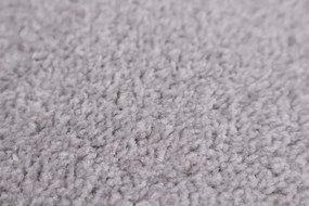 Vopi koberce Kusový koberec Eton šedý 73 čtverec - 100x100 cm