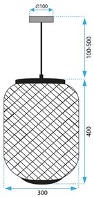 Toolight Stropní svítidlo APP1312-1CP
