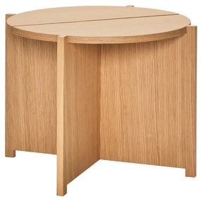 Hübsch Odkládací stolek DASH světlý ø55 cm 881603