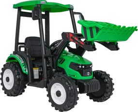 Ramiz MEGA traktor D68 s přívěsem zelený