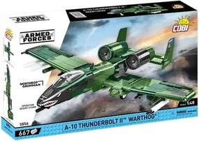 COBI 5856 Armed Forces A-10 Thunderbolt II Warthog / 667 kostek / 1:48