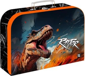 Oxybag - kufřík na výtvarku Dino, 34 cm, lamino