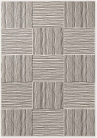 Ted Baker, Kusový koberec Ted Baker Haringey 106372 Black White, 200x300, černobílá, chodba / předsíň