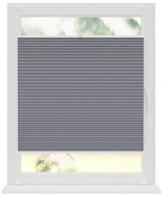 Plisa Plisovaná Roleta voštinová Grey 48 cm x volitelná výška