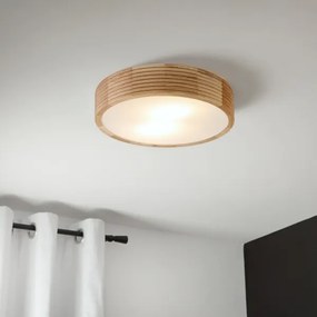Brilagi - LED Stropní svítidlo CARVALHO MODERN 2xE27/60W/230V pr. 37,5 cm dub