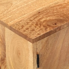 Konferenční Stolek 90 X 50 X 35 Cm Masivní Mangovníkové Dřevo