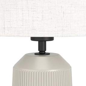 Eglo 900823 - Stolní lampa CAPALBIO 1xE27/40W/230V krémová