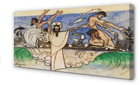 Obrazy na plátně Ježíšovo skica sea 120x60 cm