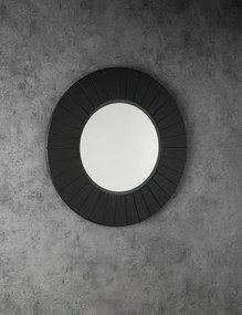 Sapho Sapho, LUMIRO STRIP kulaté zrcadlo s LED osvětlením v rámu, průměr 90cm, agila, LR950-4343S