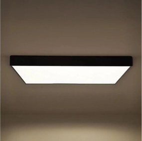 LED Stropní svítidlo LED/340W/230V 3000/4000/6500K 100x100 cm černá
