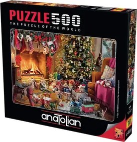 ANATOLIAN Puzzle Vánoční ráno / 500 dílků / od 12 let