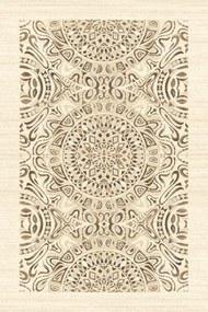 Kusový koberec Tula béžový (beige) 133 x 190 cm
