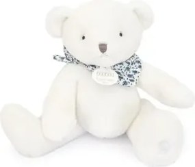 Doudou Plyšový medvídek 25 cm bílý / od 0 měsíců