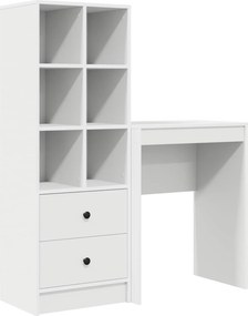 Stůl Bílá 105,5 x 34 x 127 cm 2 ks 3337297