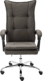 Kancelářská židle šedá textil 20366