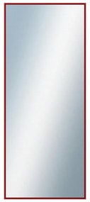 DANTIK - Zarámované zrcadlo - rozměr s rámem cca 50x120 cm z lišty Hliník vínová | P269-209 (7269209)