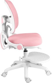 Dětská rostoucí židle Neoseat JUNI 020 — látka, pratelný potah, růžová