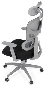 Autronic Kancelářská židle KA-K2081 Barva opěráku: Šedá