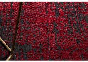 Moderní koberec VINCI 1409 Ornament vintage Strukturální červený velikost 180x270 cm | krásné koberce cz