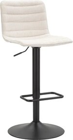 Sada 2 ks barových židlí Navy bílá/černá