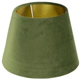 Stínidlo na lampu v zelenkavé barvě - 30*30*21cm
