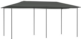 Altán 2,98 x 5,3 x 2,59 m antracitový 160 g/m² 313622