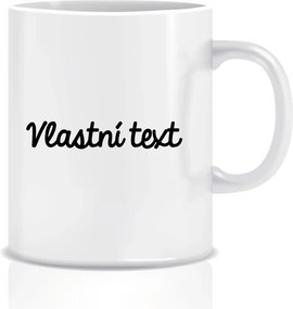 Personalizovaný klasický bílý keramický hrníček 300 ml