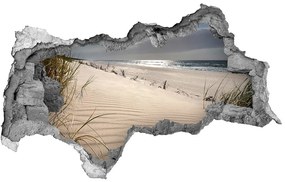 Wallmuralia Nálepka fototapeta 3D výhled Mřežino pláž 95x73 cm