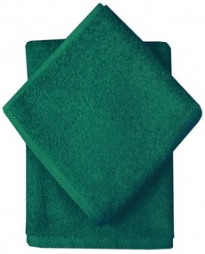 Jahu osuška froté Unica tm. zelená 70x140 cm