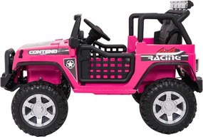 Elektrické autíčko Jeep BEAST 4x4 růžové