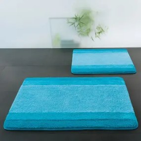 SPIRELLA Koupelnová předložka BALANCE tyrkysová / 60 x 90 cm / polyest