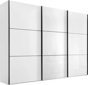XXXLutz SKŘÍŇ S POSOUVACÍMI DVEŘMI, bílá, 280/222/68 cm Moderano - Šatní skříně - 000531006022