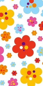 Fototapeta Dimex Colorful Flowers S-353 | 110x220 cm