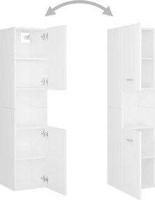Set koupelnového nábytku bílý dřevotříska 3071396