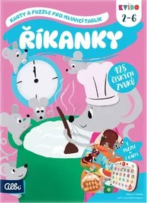 ALBI Kvído Karty a puzzle: Říkanky