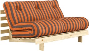 Karup Design  Rozkládací pohovka ROOTS - 140 x 200 / 423 Orange-Brown