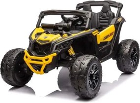 Elektrické autíčko Baby Mix Buggy Hornet 12V 4.5Ah žluté
