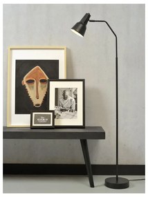 Černá stojací lampa s kovovým stínidlem (výška 140 cm) Valencia – it's about RoMi