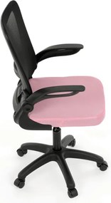 Dětská otočná židle růžová KA-K2006 PINK