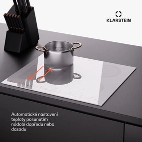 Klarstein Masterzone 60 Hybrid, indukční varná deska, vestavná, 4 flex zóny