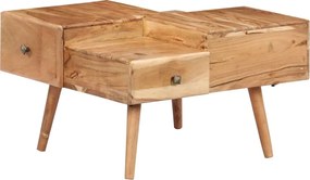 vidaXL Konferenční stolek 70 x 60 x 42 cm masivní akáciové dřevo [247687]