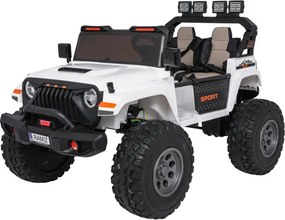 Elektrické autíčko Extreme Sport 4x4 bílé