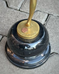 Leštěná bronzová socha soška - Tanečnice